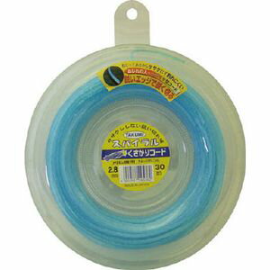 【返品種別B】□「返品種別」について詳しくはこちら□◆高品質ナイロン製です。◆ねじれの入った鋭いコードで切れ味よく草を刈れます。■　仕　様　■長さ（m）：30コード太さ（mm）：2.8質量：195g[9536]アウトドア＞ガーデン・エクステ...