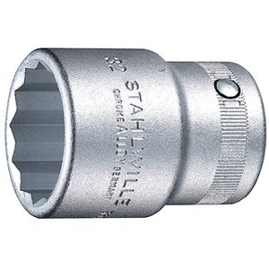 【返品種別B】□「返品種別」について詳しくはこちら□◆AS-drive(面接触)で、より高品質なHPQシリーズの3/4”SQソケット。◆12角タイプ。■　仕　様　■差込角(”SQ)：3/4サイズ：1全長(L：mm)：52ソケット部外径(d1...