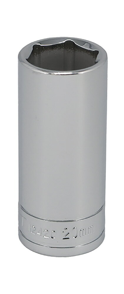 【返品種別B】□「返品種別」について詳しくはこちら□◆ミラー仕上げのメッキが美しいディープソケット。◆ボルトの貫通したナットや、奥まった所での作業に最適。◆ボルト・ナットを傷めにくい面接触タイプ。◆6角タイプ。■　仕　様　■差込角(”SQ)...