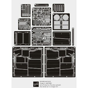 【返品種別B】□「返品種別」について詳しくはこちら□2017年07月 発売※画像はイメージです。実際の商品とは異なる場合がございます。【商品紹介】ROCHM MODEL 1/35 WWII独 ヤークトティーガー 初期型 エッチングフルセット...