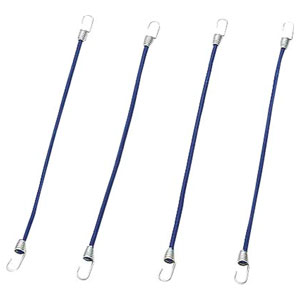 【返品種別A】□「返品種別」について詳しくはこちら□◆ミニストレッチコード27cm×4mm◆4本組フック2個付■　仕　様　■材質・・・・コード：天然ゴム（ナイロン被覆）・フック：鉄（亜鉛めっき）[M8294キヤプテンスタツグ]キャプテンスタ...
