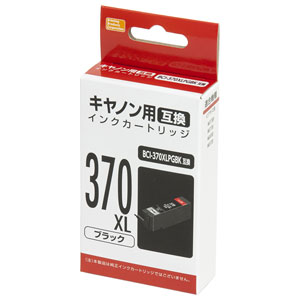 【返品種別A】□「返品種別」について詳しくはこちら□※互換インクのため、純正インクと色合いが異なる場合がございます。※対応プリンタをお確かめの上、ご注文ください。◆キヤノン対応の互換インク■　仕　様　■対応純正商品：BCI-370XLPGB...
