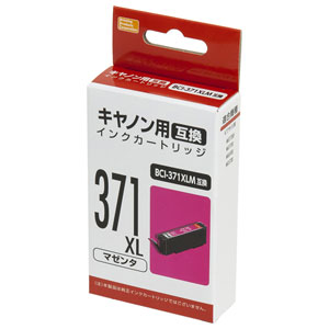 【返品種別A】□「返品種別」について詳しくはこちら□※互換インクのため、純正インクと色合いが異なる場合がございます。※対応プリンタをお確かめの上、ご注文ください。◆キヤノン対応の互換インク■　仕　様　■対応純正商品：BCI-371XLYカラ...