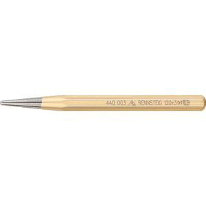 【返品種別B】□「返品種別」について詳しくはこちら□◆高品質の鋼材を使用したテーパーポンチです。◆抜群の耐久性と高い作業性を発揮します。◆鉄板の穴の仮止め。■　仕　様　■八角胴タイプクロムバナジウム鋼全長（mm）：120外径（mm）：10先...