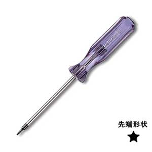 【返品種別B】□「返品種別」について詳しくはこちら□※画像はイメージです。◆特殊形状のねじなどに使用できます。◆主な用途：携帯電話■　仕　様　■形状：5ウイング先端サイズ：1.3mm軸長：75mm軸径：3.0mmグリップ径：φ15mm全長：...