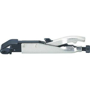 【返品種別B】□「返品種別」について詳しくはこちら□◆頭部が非常に小型なのでより狭い場所に最適です。◆解除レバーがハンドルの上面にあるのではね返りがなく使いやすくなっています。◆フラットなパネルと返りのあるパネルを重ねて保持するのに最適です...