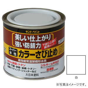 【返品種別B】□「返品種別」について詳しくはこちら□◆美しい仕上がりで強い防錆力◆シルキーなツヤの塗膜は上塗りなしでも十分に塗膜を錆から護ります。◆被覆力が大きく刷毛さばき性に優れているので塗りやすく作業性が良好で、においも少なく安全。◆水...