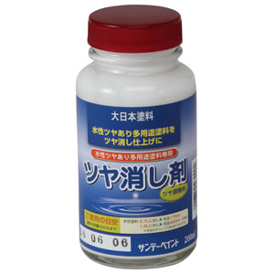 【返品種別B】□「返品種別」について詳しくはこちら□◆水性ツヤあり多用途塗料をツヤ消し仕上げに◆水性ツヤあり多用途塗料（水性塗料エコアクア、スーパー水性鉄部・建物用、水性ウレタン建物用）に添加することにより、マイルドなツヤ消し仕上げに調整す...