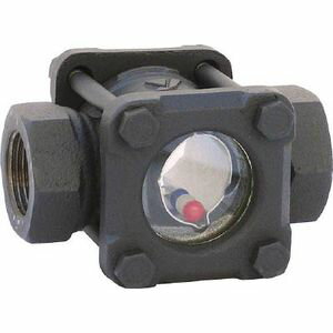 【返品種別B】□「返品種別」について詳しくはこちら□◆ボールの動きで流れ状態が確認できるサイトグラスです。◆配管の取付方向（水平・垂直）は任意です。（ただし、ガラス面は横向きにしてください。）◆適用流体：冷温水。■　仕　様　■最高使用圧力：...