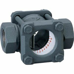 【返品種別B】□「返品種別」について詳しくはこちら□◆フラップと指示板により流量の変化が確認できるサイトグラスです。◆配管の取付方向（水平・垂直）は任意です。◆適用流体：冷温水・油・その他非危険流体。■　仕　様　■最高使用圧力：1．0MPa...