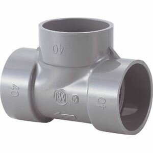 【返品種別B】□「返品種別」について詳しくはこちら□◆受口長さが短くテーパーも緩く設定されており、段差が生じません。◆建物内雑排水、汚れ排水、通気、雨水排水。◆VPパイプ専用継手■　仕　様　■使用温度範囲:0〜45℃JIS K6739規格品...