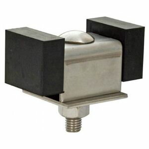 【返品種別B】□「返品種別」について詳しくはこちら□◆車輪をゴムで受ける事で車輪の傷を防止します。◆ハンガーレールの内溝にネジで止め、扉の位置決めや、車の脱落止めに用います。■　仕　様　■適用レール：ハンガーレール2・3・4号兼用品名：ゴム...