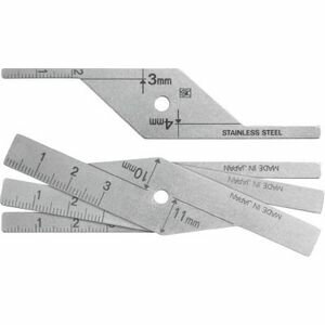 【返品種別B】□「返品種別」について詳しくはこちら□◆ルート間隔・突合せ継手ルート間隔測定用限界ゲージです。◆ゲージリーフ4枚セットです。◆ルート間隔・突合せ継手ルート間隔測定用に。■　仕　様　■器差:±0.1mmステンレス（SUS304）...