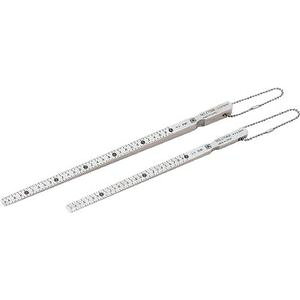 【返品種別B】□「返品種別」について詳しくはこちら□◆厚さのテーパーを利用してすき間測定を行うゲージです。◆携帯に便利なプラスチックケース入、ボールチェーン付です。◆細幅(6mm)タイプ。高さ調製治具としても使用できます。◆溝・すき間などの...