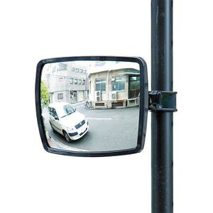 【返品種別B】□「返品種別」について詳しくはこちら□◆取り付け、角度調整が容易にできます。◆角型ワイドタイプなのでハッキリ、大きく見えます。■　仕　様　■屋内外両用クリップタイプ（クリップ可能寸法〜50mm）ミラー:ガラス枠:ABS樹脂幅（...