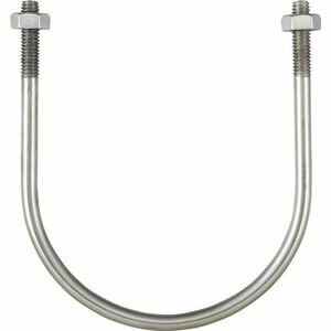 【返品種別B】□「返品種別」について詳しくはこちら□◆U字金具の代表的な製品です。◆SGP管パイプ締め付け金具。◆横配管、縦配管に。■　仕　様　■ステンレス（SUS304）3/8ナット 2個呼び径（A）：25適合管外径（mm）：34.00P...