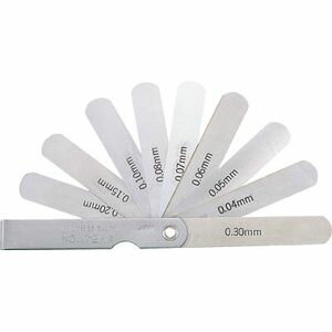 【返品種別B】□「返品種別」について詳しくはこちら□◆他の測定器では測り得ない微細な二平面の間隔を簡単に、かつ正確に検査することができます。◆焼き入れ品です。◆すき間測定に。■　仕　様　■リーフ幅:12.7mm炭素工具鋼リーフ形状：A長さ（...