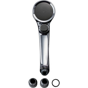 【返品種別B】□「返品種別」について詳しくはこちら□◆キモチイイシャワーのメッキタイプ。◆工具不要で取付簡単です。水圧が低くてもシャワーに勢いをプラスすることができる節水低水圧タイプで、手元でお湯の止水もON/OFFで切り替えられます。◆約...