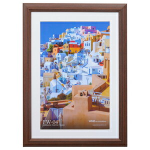 【返品種別A】□「返品種別」について詳しくはこちら□◆場所を選ばずに使用できる木製額縁フレームの外側はゆるやかな曲線を描き、やわらかで温かみのある印象。内側には奥行きを感じさせるように大小の凹凸のラインをほどこし、写真をさらに印象的なものに...