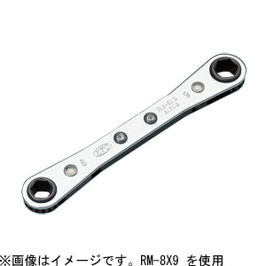【返品種別B】□「返品種別」について詳しくはこちら□※仮締め専用：本締め、サビ付いたボルト・ナットに使用しないでください。◆強力な板バネにより”カチッ””カチッ”と小気味よい連続音を発し、ラチェット作業ができます。◆頭部は薄型形状で、狭い所...