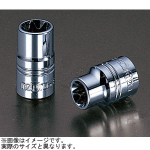 【返品種別B】□「返品種別」について詳しくはこちら□◆KTC独自のパワーフィット形状を差込角に採用しています。■　仕　様　■呼びNo.：E10差込角：6.35mm全長：20.5mm[NQ4E10ネプロス]KTC(京都機械工具)アウトドア＞D...
