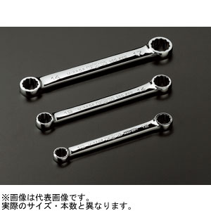 【返品種別B】□「返品種別」について詳しくはこちら□◆口径部は応力の集中を防ぐことでボルト・ナットのエッジを傷めにくくし、より確実な締め付け・緩め作業が行えるパワーフィット形状を採用。■　仕　様　■全長：105mm対辺寸法：8×10mm[N...