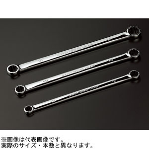 【返品種別B】□「返品種別」について詳しくはこちら□◆口径部は15°の角度を設け、レンチ裏表を使用することにより30°の範囲で作業が可能、狭い所での作業性を向上します。◆口径部は応力の集中を防ぐことでボルト・ナットのエッジを傷めにくくし、よ...