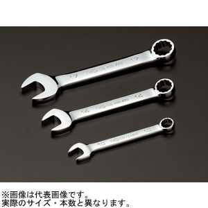 【返品種別B】□「返品種別」について詳しくはこちら□◆めがね側口径部は応力の集中を防ぐことでボルト・ナットのエッジを傷めにくくし、より確実な締め付け・緩め作業が行えるパワーフィット形状を採用。◆スパナ側ヘッド部は幅を極力小さく、力の加わる部...