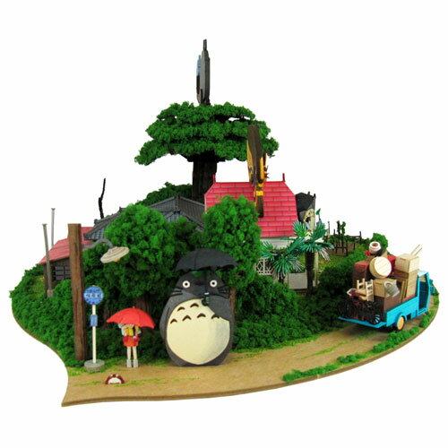 【返品種別B】□「返品種別」について詳しくはこちら□※画像はイメージです。実際の商品とは異なる場合がございます。【商品紹介】さんけい NONスケール みにちゅあーとキット トトロがいっぱいジオラマです。繊細にレーザーカットされた硬質紙を貼り...