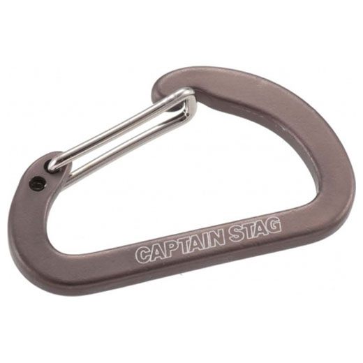 【返品種別A】□「返品種別」について詳しくはこちら□◆フラットDカラビナ＜S＞(チタングレー)■　仕　様　■サイズ(約)：2.4×4cm重量(約)：3g材質：アルミニウム合金[UM1858キヤプテンスタツグ]キャプテンスタッグアウトドア＞ア...