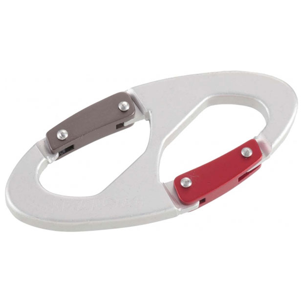 【返品種別A】□「返品種別」について詳しくはこちら□◆ダブルカラビナ(シルバー)■　仕　様　■サイズ(約)：3.3×6.7cm重量(約)：15g材質：アルミニウム合金[UM1872キヤプテンスタツグ]キャプテンスタッグアウトドア＞アウトドア...