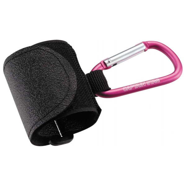 【返品種別A】□「返品種別」について詳しくはこちら□◆バンドクリップカラビナ(ピンク)■　仕　様　■サイズ(約)：5.9×13cm重量(約)：32g材質・・・・本体：アルミニウム合金・バンド部：ポリ塩化ビニル[UM1897キヤプテンスタツグ...