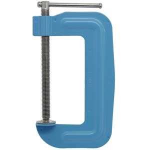 【返品種別B】□「返品種別」について詳しくはこちら□◆資材の固定や仮止めに使える鋼板製Cクランプです。◆大きさ100mm。■　仕　様　■呼寸：100mm重量(約)：452g本体仕様(約)：開き105mm、深さ52mm[686Dトヨミツ]豊光...