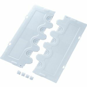 【返品種別B】□「返品種別」について詳しくはこちら□◆シボ加工を設けているので、ラベルを貼ることができ、ラベルののりを残すことなくはがせます。◆コンテナ内に収納したままコンテナを重ねる場合にご利用ください。■　仕　様　■色：半透明外形寸法：...