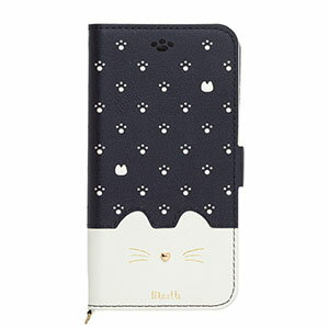 【返品種別A】□「返品種別」について詳しくはこちら□2017年02月 発売※対応機種をお確かめの上、ご購入下さい。◆ネコ好きさんのための、かわいい猫をモチーフにした上品な手帳型ケース。◆簡単に開閉できるサイドマグネットホールド、ハンドストラ...