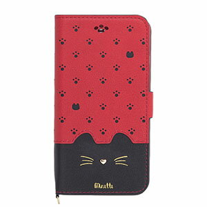 【返品種別A】□「返品種別」について詳しくはこちら□2017年02月 発売※対応機種をお確かめの上、ご購入下さい。◆ネコ好きさんのための、かわいい猫をモチーフにした上品な手帳型ケース。◆簡単に開閉できるサイドマグネットホールド、ハンドストラ...