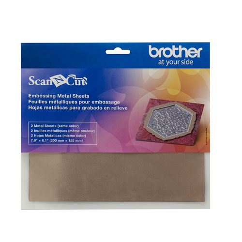 【返品種別A】□「返品種別」について詳しくはこちら□2016年10月 発売◆7.9インチ×6.1インチのサイズの真鍮色の銅板2枚[CAEBSBMS1]OAサプライ/OA機器＞カッティングマシン＞カッティング用サプライ