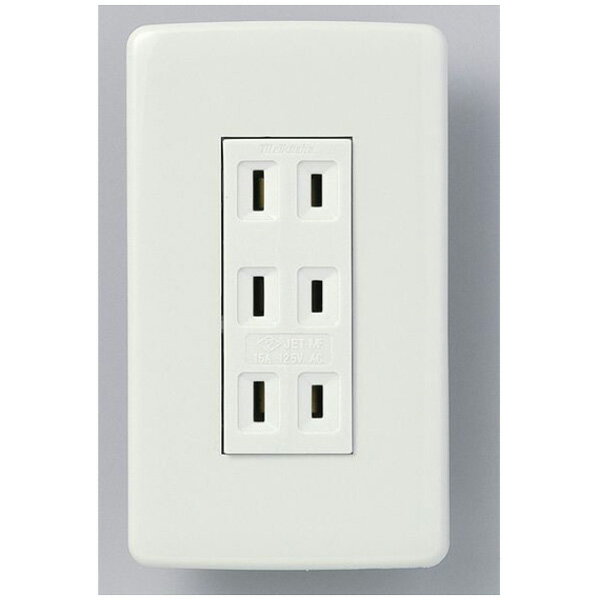 【返品種別A】□「返品種別」について詳しくはこちら□◆エレガント トリプルコンセント■　仕　様　■定格：125V 15A適合配線：VVF 1.6mm，2.0mm口数：3口用[B1952HELPA]ELPA生活家電＞電化小物＞配線コード関連＞...