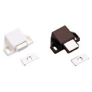 【返品種別B】□「返品種別」について詳しくはこちら□◆指先で軽く押すだけで扉が開き、ハンドルやつまみは不要です。◆扉を閉める時は、指先で軽く押すだけでマグネットが扉をキャッチします。■　仕　様　■ABS樹脂受座:鋼（SPCC）受座、十字穴付...