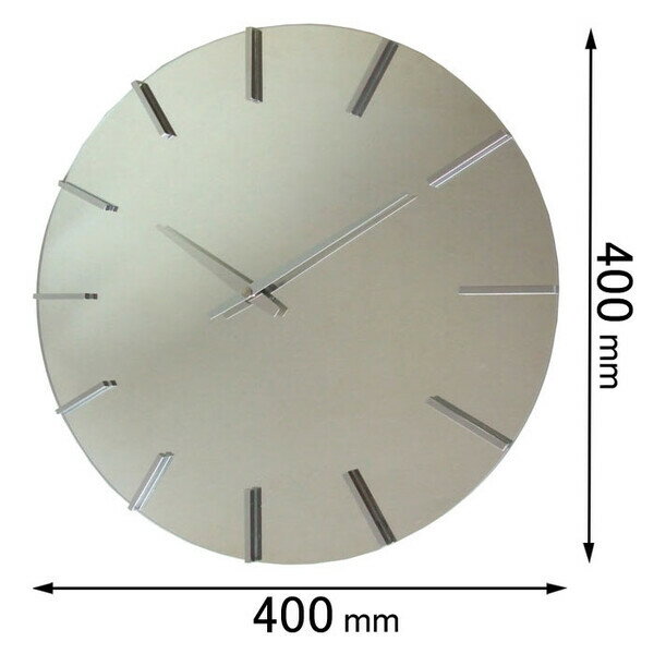 □「返品種別」について詳しくはこちら□メーカー保証期間 1年◆付属の電池はお試し用電池になります。◆デザイナーズクロック◆ステップムーブメント■　仕　様　■素材：ミラー、MDF（中密度繊維板）サイズ：直径400×奥行40mm重さ：約1190...