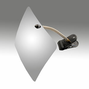 【返品種別B】□「返品種別」について詳しくはこちら□◆フレキシブルアーム使用で角度調整が自在◆取り付けワンタッチでらくらく！　◆取付範囲20〜60mmまでOK◆軽量で割れにくい■　仕　様　■サイズ：四角型 250×250mm ［フレキアーム...