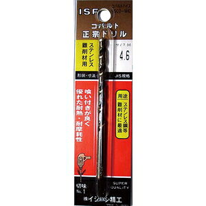 【返品種別B】□「返品種別」について詳しくはこちら□※画像は代表画像(P-COD4.6)です◆高コバルト系ハイスHSCO-M42をストレートドリルで初めて採用。◆アメリカ宇宙開発ロケットの耐熱難削材に使用した新鋼種。◆高モリブデン含有により...
