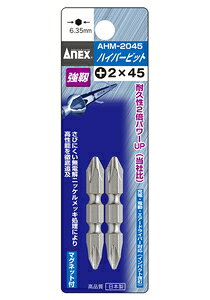 【返品種別B】□「返品種別」について詳しくはこちら□◆ANEXの従来品より耐久性がパワーアップしたハイパービット(両頭/強靭)。◆サビに強く均一なメッキ層による無電解ニッケル処理。◆充電・電動・エアードライバー対応(インパクト含む)、マグネ...