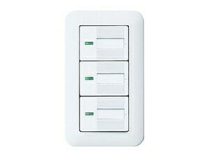 【返品種別A】□「返品種別」について詳しくはこちら□◆埋込パイロット・ほたるトリプルスイッチB（ホワイト）◆片切・プレート付・定格：4A 100V■　仕　様　■定格：4A 100V個装サイズ(約)：縦180×横92×厚み43mm 質量(約)...