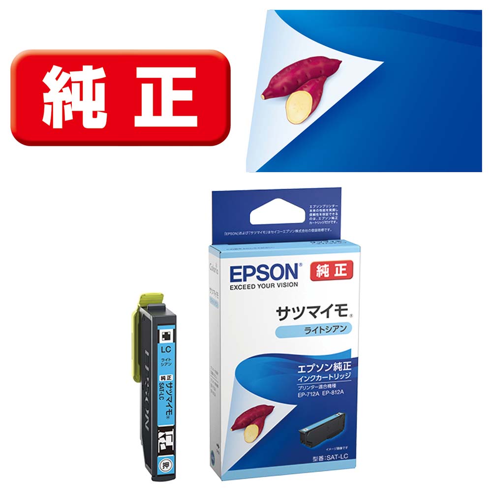 【返品種別A】□「返品種別」について詳しくはこちら□2019年08月 発売対応機種をご確認の上、ご購入ください。※最新の対応機種については【EPSON公式サイト】をご確認下さい。■　仕　様　■カラー：ライトシアン対応機種：EP-815A、E...
