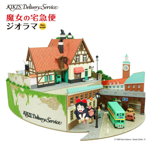 【返品種別B】□「返品種別」について詳しくはこちら□2019年08月 発売※画像はイメージです。実際の商品とは異なる場合がございます。【商品紹介】さんけい ノンスケール みにちゅあーとキット　スタジオジブリ作品シリーズ　魔女の宅急便ジオラマ...