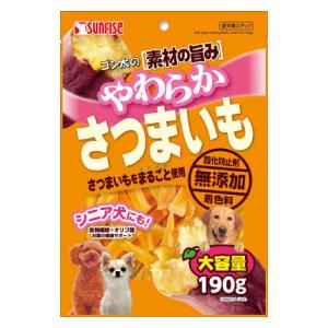 【返品種別B】□「返品種別」について詳しくはこちら□※商品画像とデザイン・カラーが異なる場合がございます。予めご了承下さい。◆素材を活かし調理した嗜好性の高いスナックです。◆オリゴ糖とさつまいもに含まれる食物繊維でワンちゃんのお腹の健康サポ...