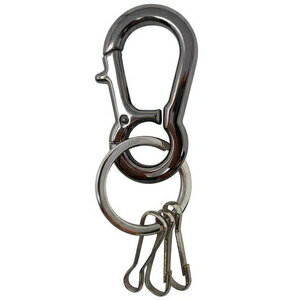 【返品種別B】□「返品種別」について詳しくはこちら□◆カギやツールなど簡単に着脱できる便利なカラビナです。◆Wリングハズレ止め付きキーホルダー。カラビナを外す時に、Wリングが外れにくい設計。◆欲しい鍵だけ取り外せます。◆いろいろな道具の吊り...