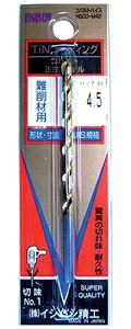 【返品種別B】□「返品種別」について詳しくはこちら□※画像は代表画像(P-TCOD4.5)です◆高コバルト系ハイスHSCO-M42をストレートドリルで初めて採用。◆アメリカ宇宙開発ロケットの耐熱難削材に使用した新鋼種。◆高モリブデン含有によ...