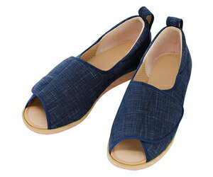 【返品種別A】□「返品種別」について詳しくはこちら□2016年11月 発売◆施設、院内、お散歩に最適なケアシューズです。◆軽量で脱ぎ履き簡単、前足部が全開し通気性抜群です。◆かかとループで着脱簡単です。◆内側は通気性のよいメッシュです。◆甲...